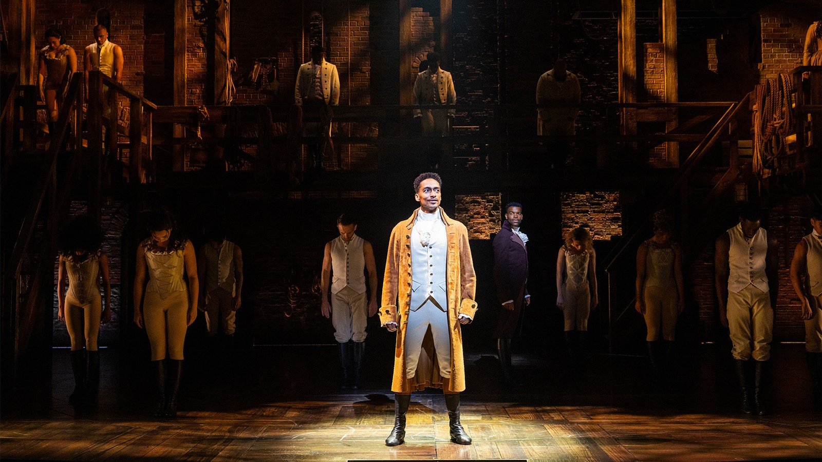 Hamilton at Victoria Palace Theatre